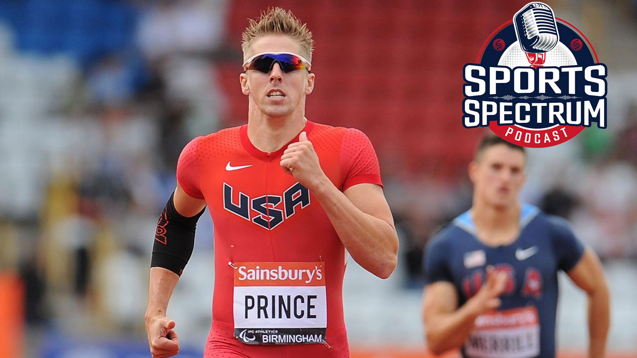 David Prince podcast, U.S. Paralympic Sprinter - Sports Spectrum
