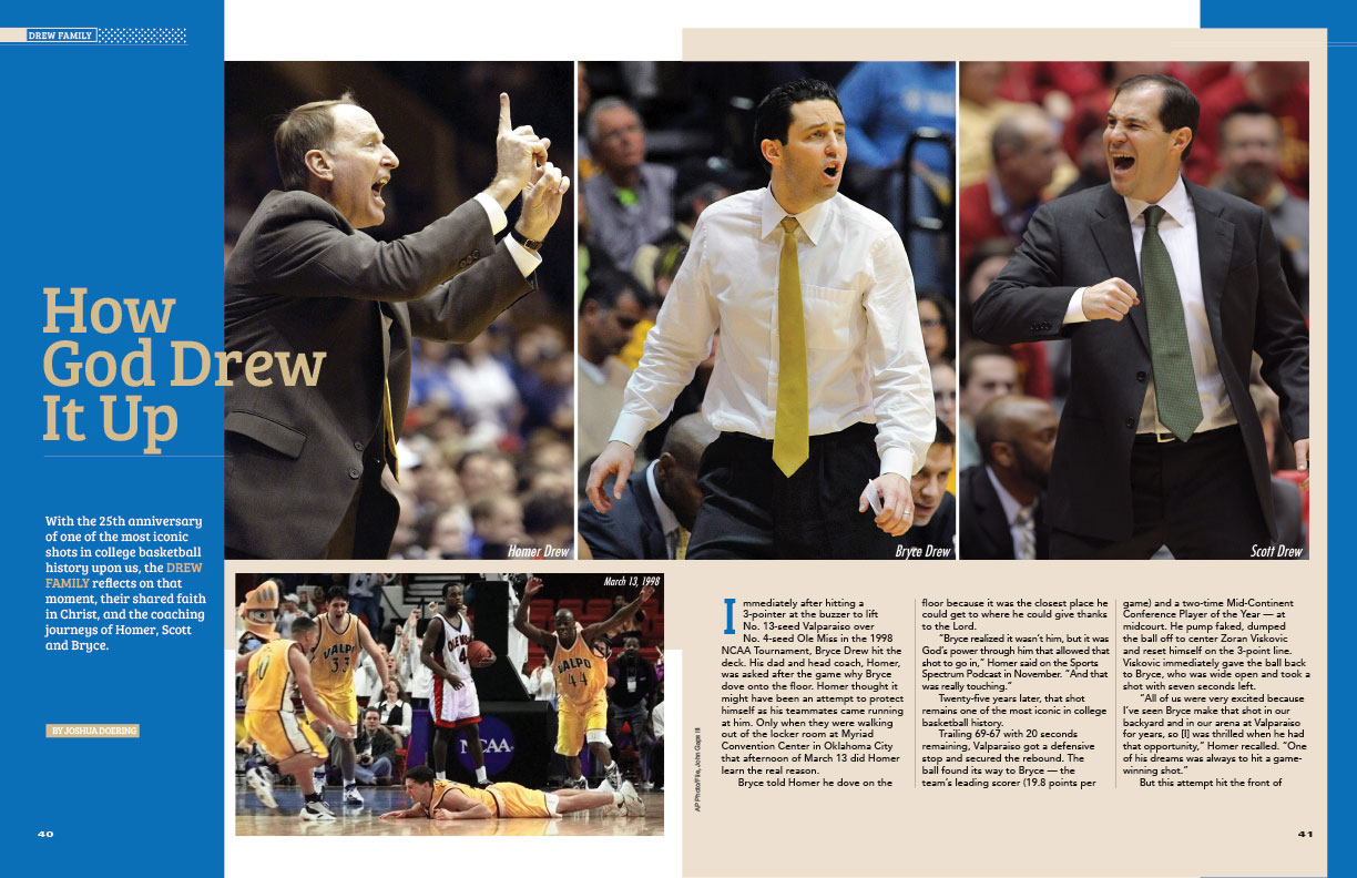 MAGAZINE: 25th anniversary of the iconic Bryce Drew shot