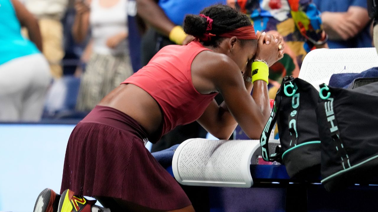 Coco Gauff claims first Grand Slam, kneels in prayer to thank God